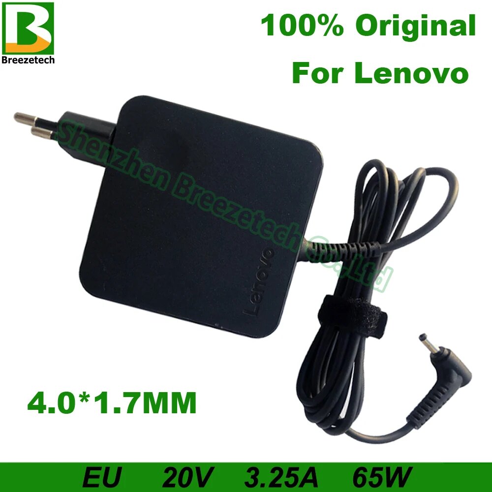 Адаптер питания Breezetech 20В 3.25А для ноутбука Lenovo EU Standard Plug