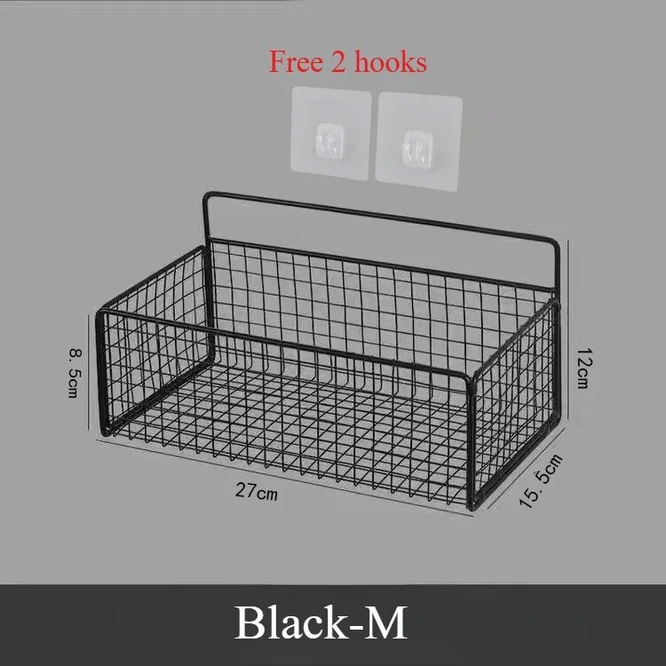 Настенная корзина для хранения Black-M, черная