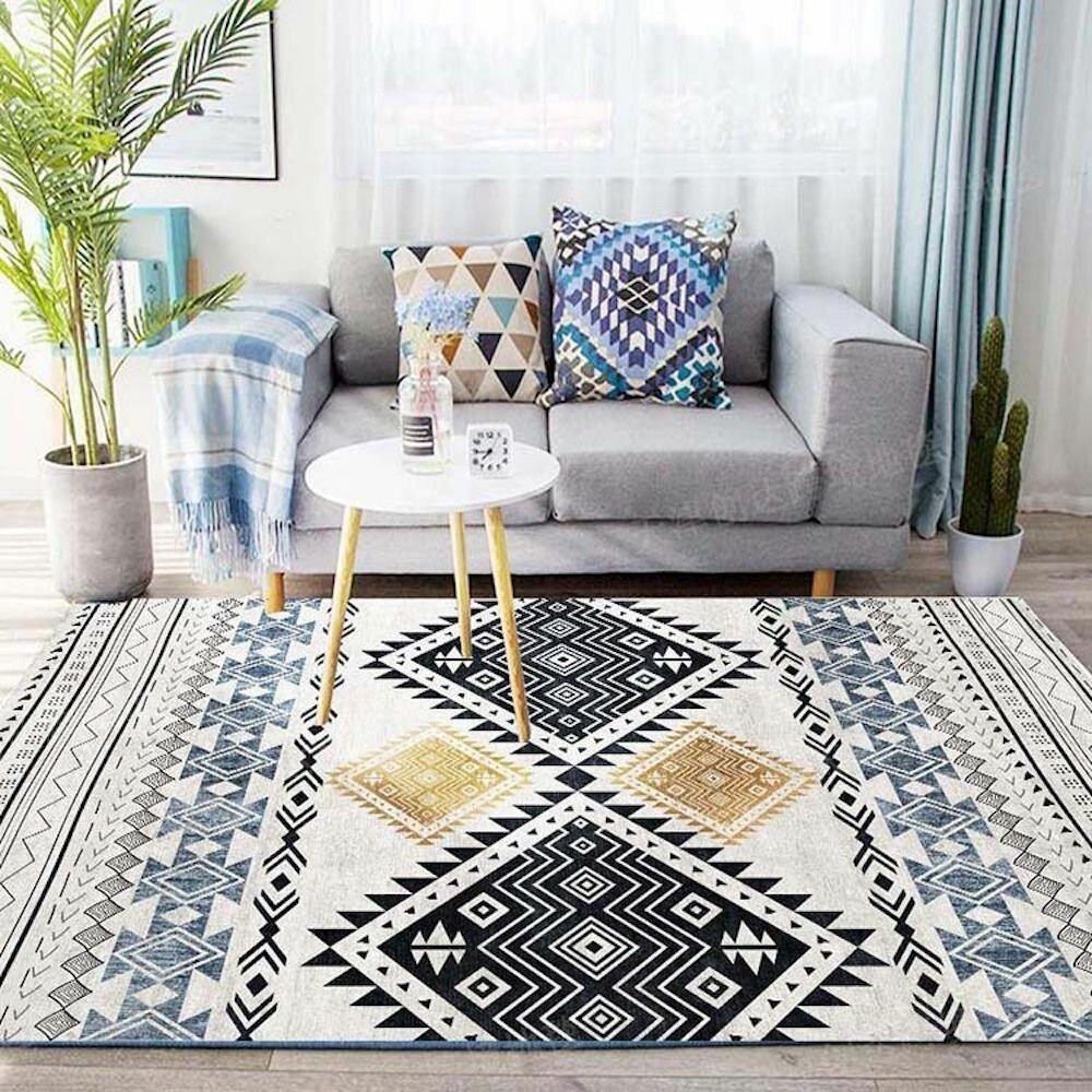 Ковер на пол для комнаты безворсовый "Скандинавское солнце" 200х300