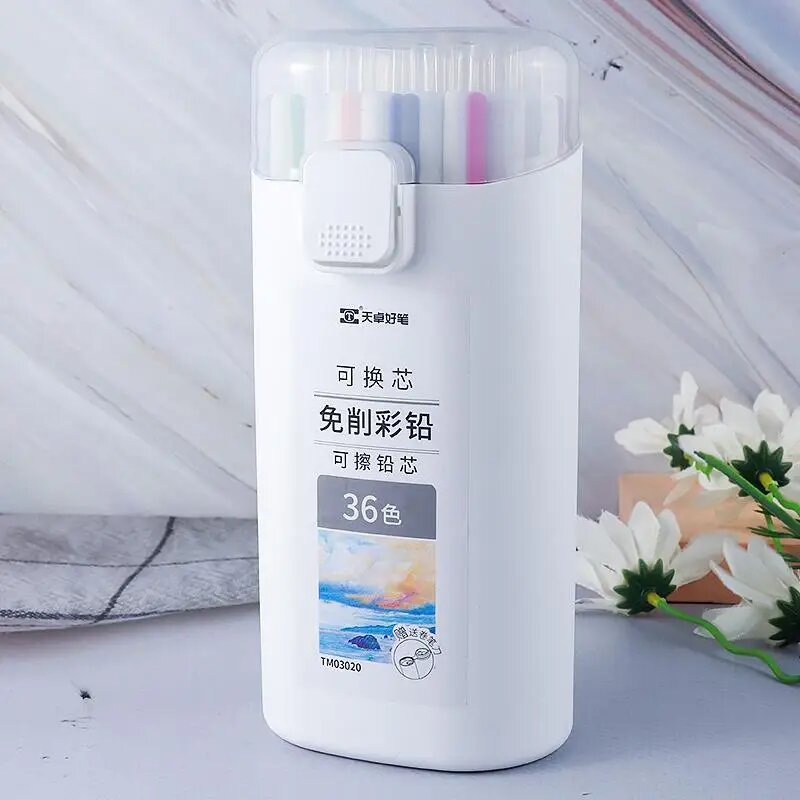 Автоматические цветные карандаши SDJZT 12/18/24/36 цветов 36PCS