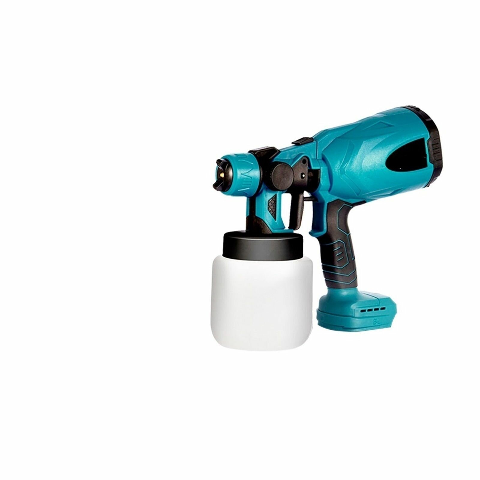 800 мл электрический пистолет-распылитель, беспроводной распылитель краски, авто стальное покрытие, аэрограф, совместимый с аккумулятором 18 В без аккумулятора