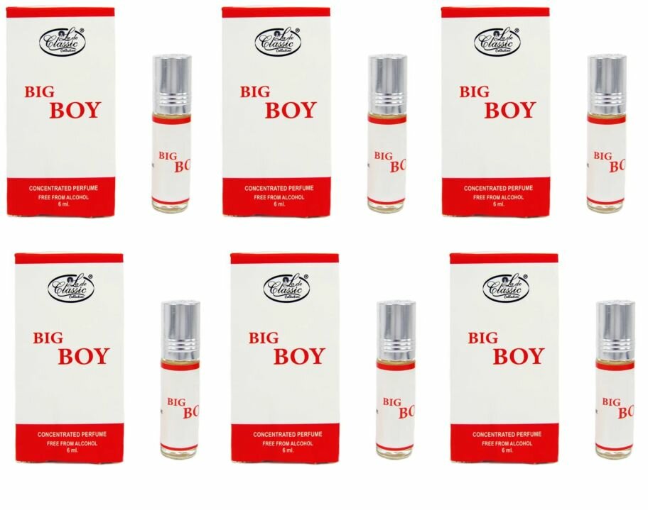 Al Rehab Парфюмерное масло Big boy , 6 мл