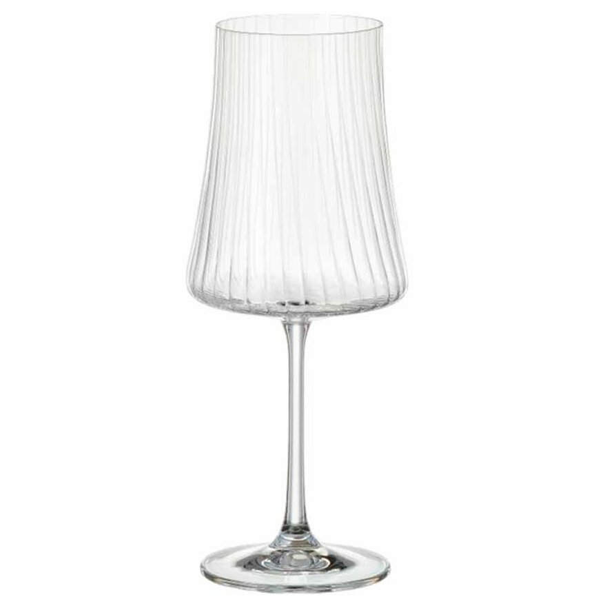 Бокал для красного вина 560 мл 1 шт Crystalex CZ s.r.o. "Экстра /Оптика /Без декора" / 378426