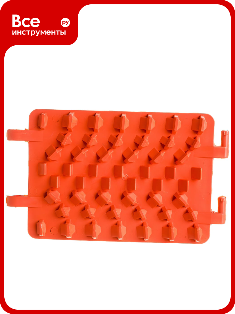 Ленты траки Airline противобуксовочные-антибукс, сборные, в сумке, к-т 6 шт, оранжевые AAST-02, пластик