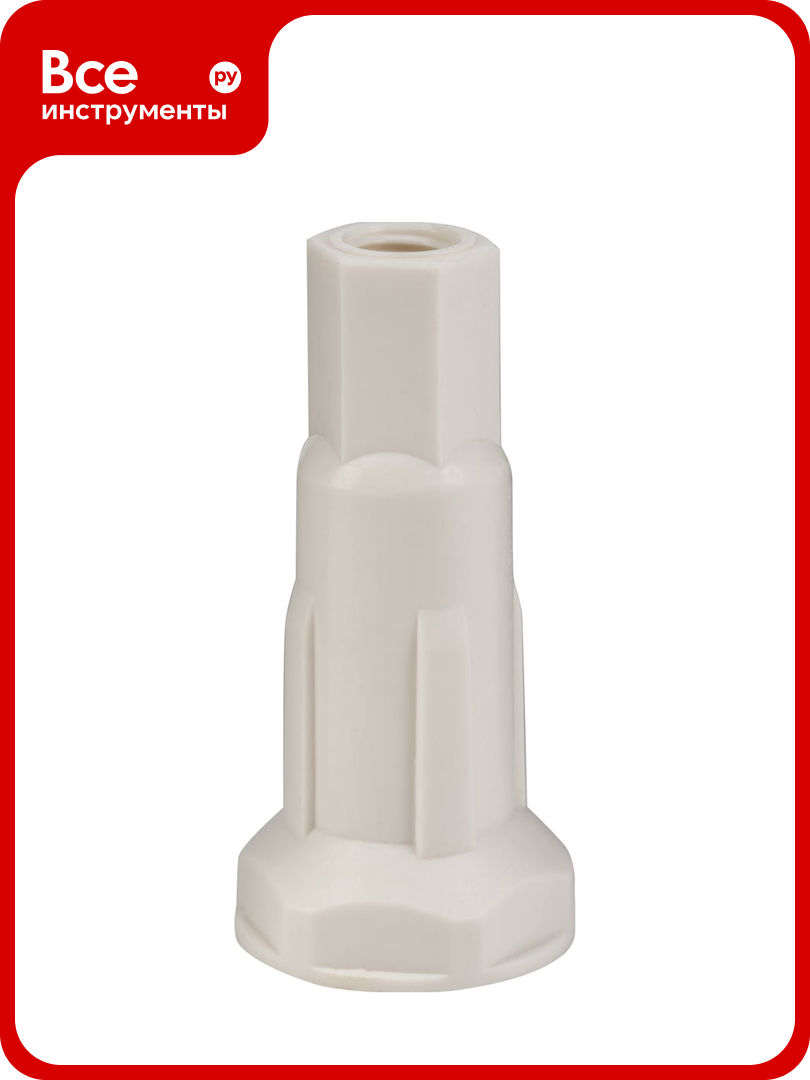 Ножки Гидростандарт ТД, ООО 85 мм, для поддона душевой кабины и ванны, под шпильку резьбовую М12, белые, 6 шт 34.014Б
