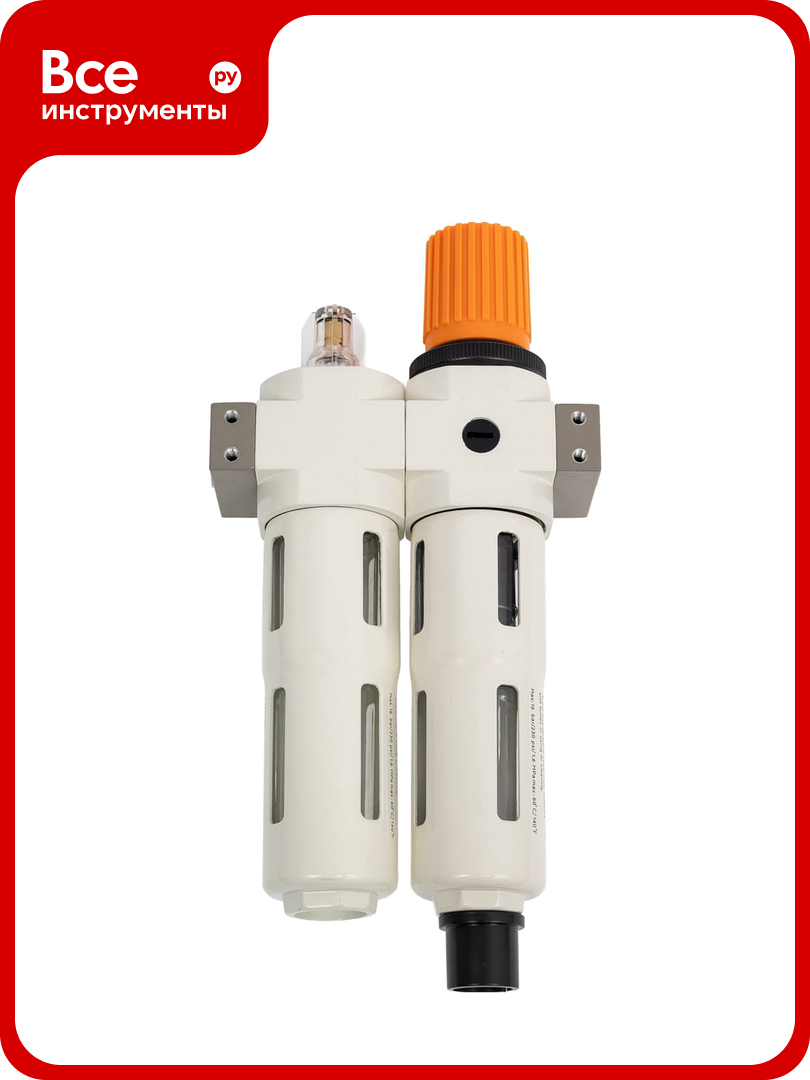 Блок подготовки воздуха Profi: фильтр-регулятор, лубрикатор (1300 л/мин; 16 бар;