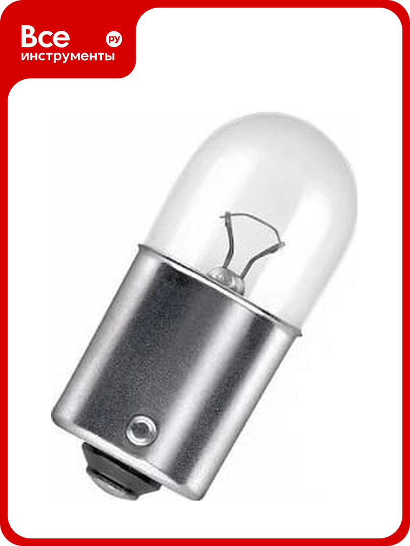 Автомобильная лампа маяк ULTRA R5W, 24V, 5W, BA15s, упаковка 10 шт, габариты, работы