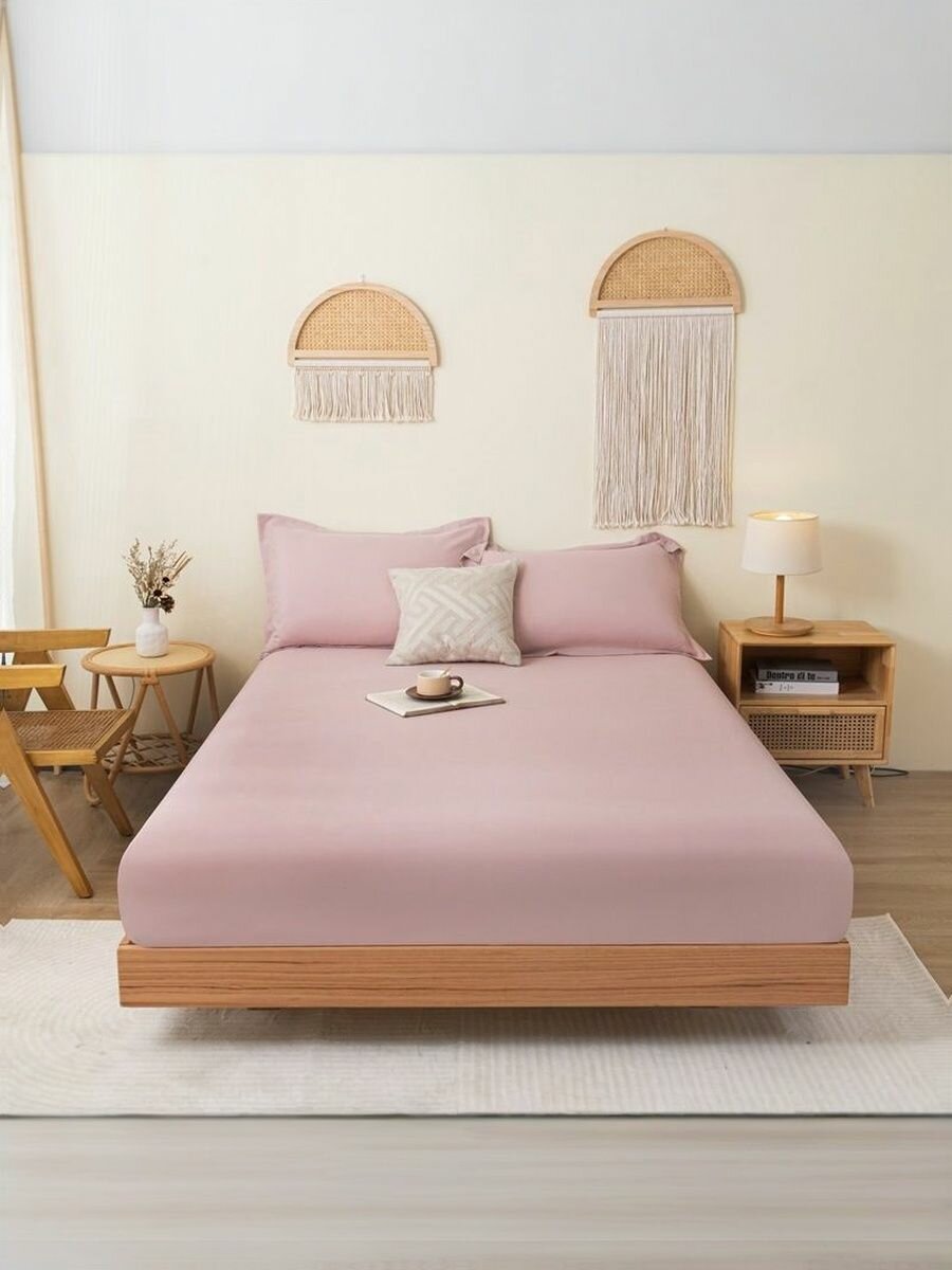 Простыня из удобного для кожи хлопчатобумажного односпального двуспального покрывала