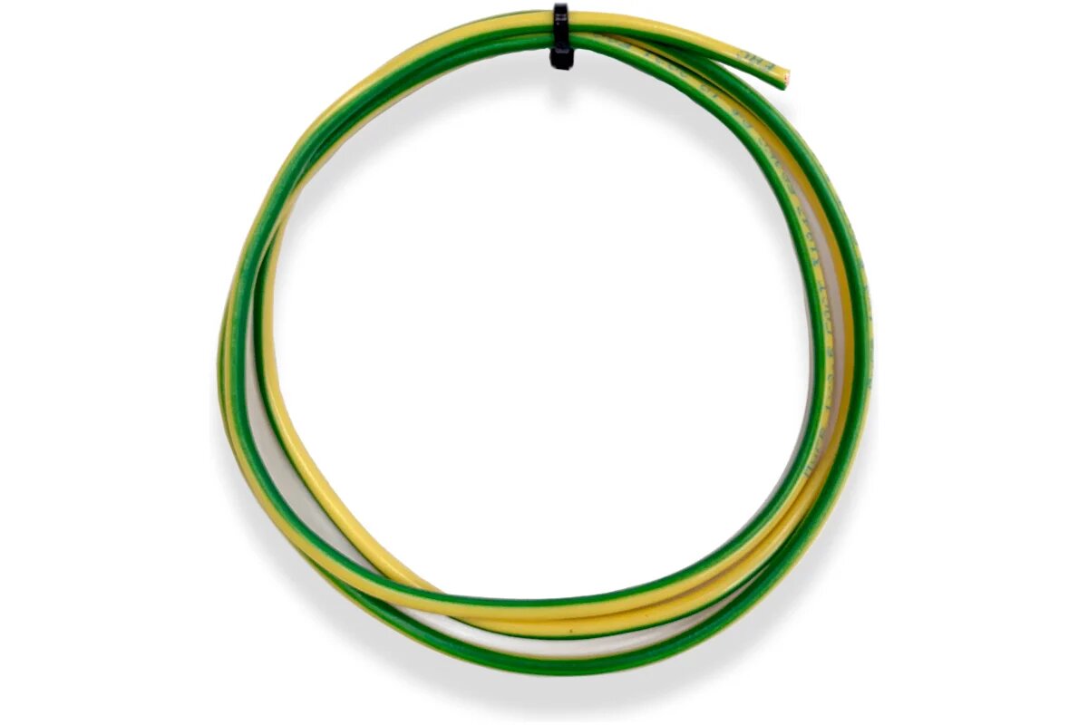 Буревестник пугвнг(A)-LS 1x16 мм² зелено-желтый провод 1 м для монтажа наружной проводки
