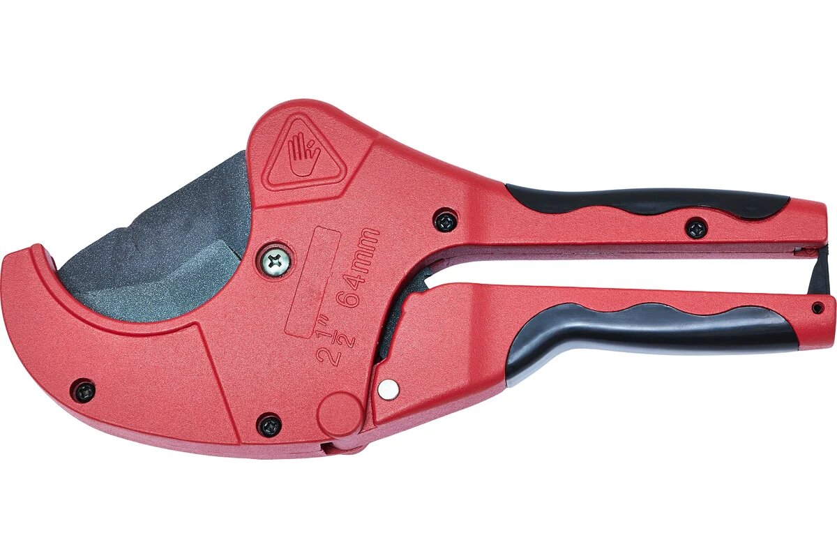 Ножницы для резки труб Supertools 0‑63 мм, высокопрочная стальная конструкция, предназначенные для работы с гибкой и жесткой трубой разного диаметра