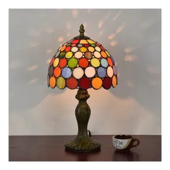 Европейская Тиффани, столовая, спальня, прикроватная настольная лампа