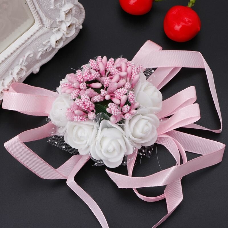 Браслет-бутоньерка для свадьбы