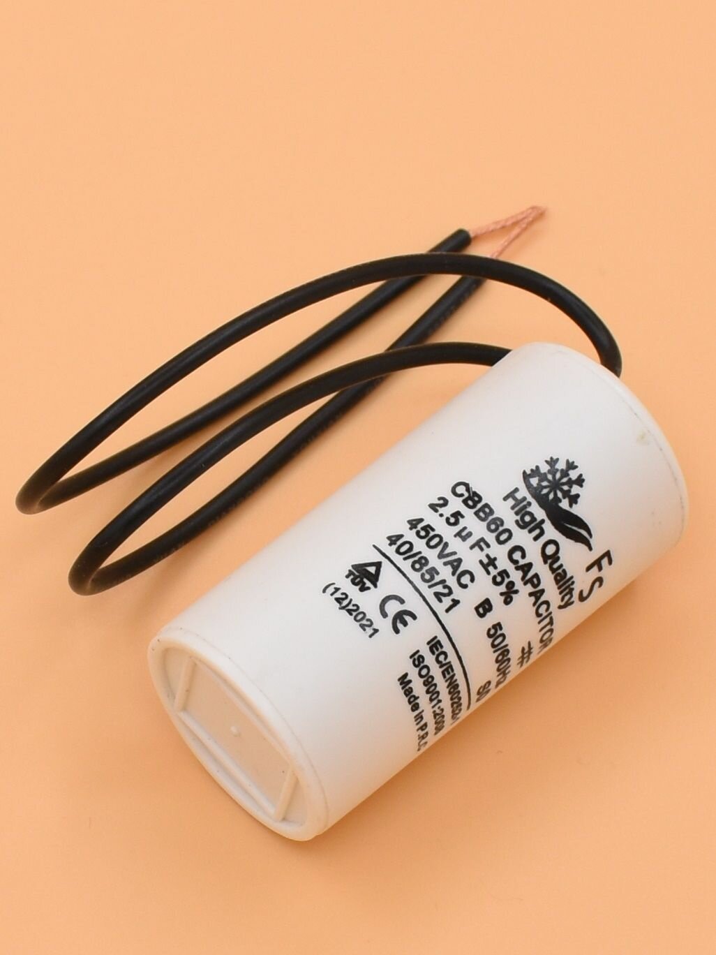 Конденсатор 2,5 mF (2,5 мкф) для циркуляционного насоса котлов Ariston