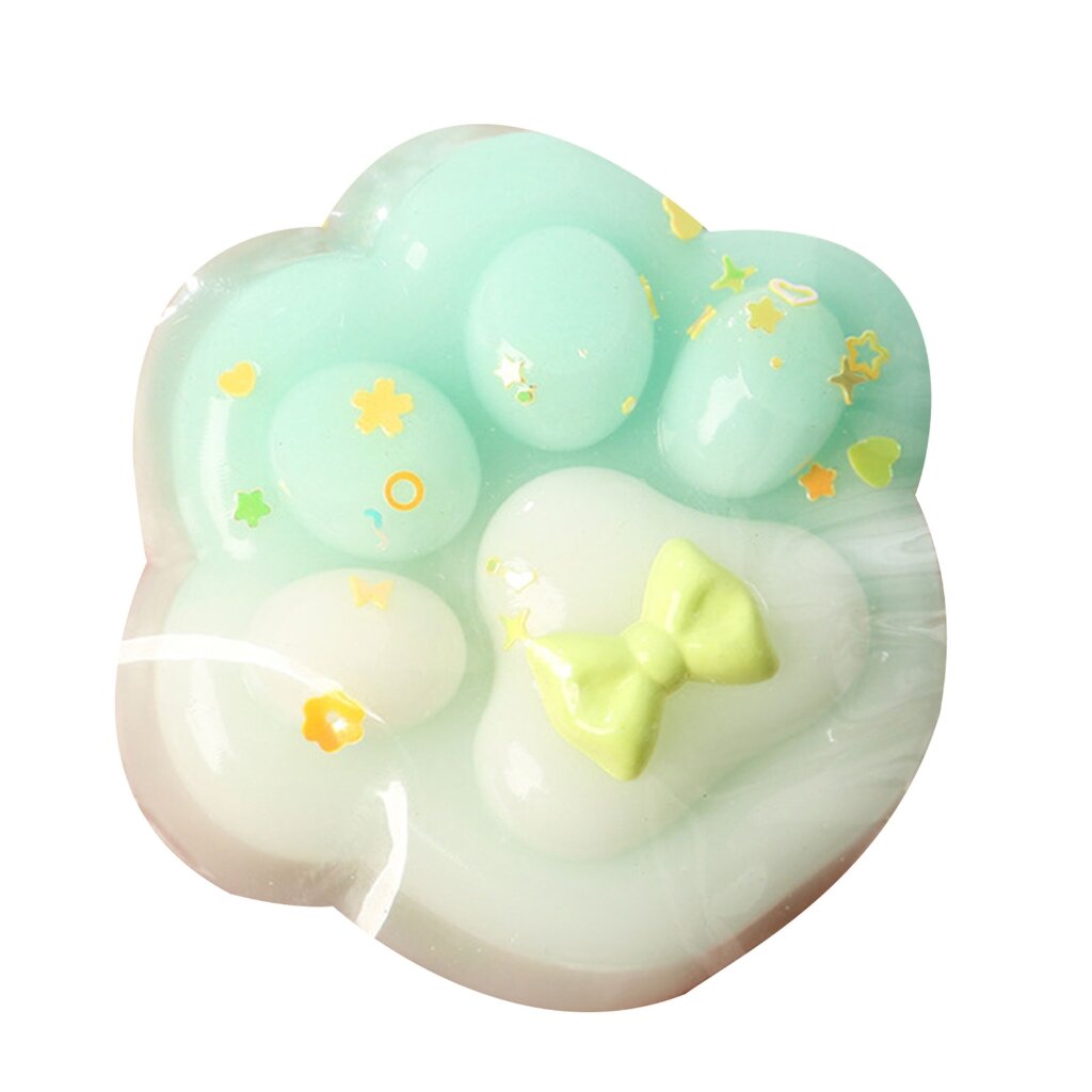 Сжимающие Кошачьи Лапы Медленно Поднимающиеся Эластичные Кошачьи Лапы Антистрессовая Игрушка для Офисного Отдыха