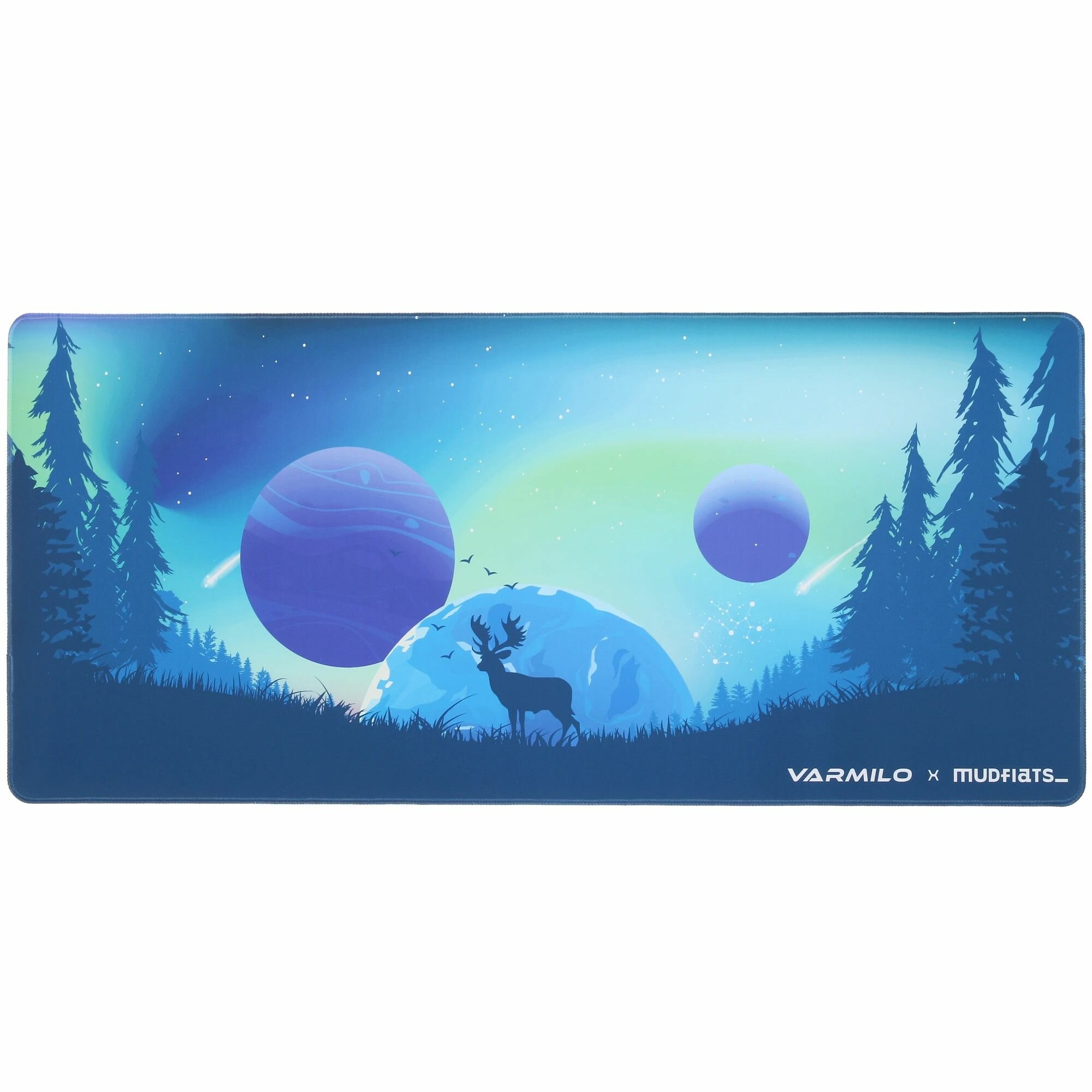 Varmilo Aurora Deskmat XL, синий, коврик для мыши