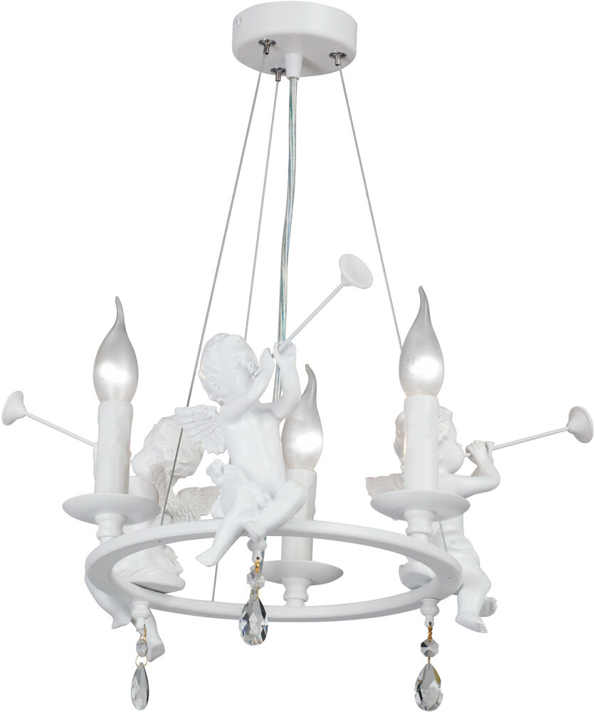 Люстра, потолочный светильник, Vitaluce V2970-0/3S Подвесные люстры, стиль: Барокко, Романтизм, E14