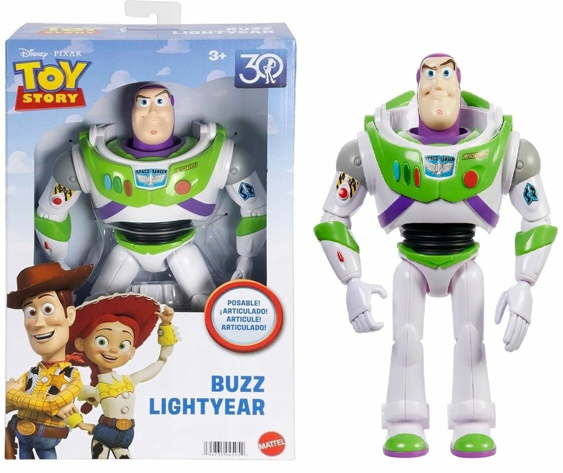 Фигурка Mattel Disney Pixar Toy Story - Большая фигурка Базз Лайтер из История игрушек - HFY27