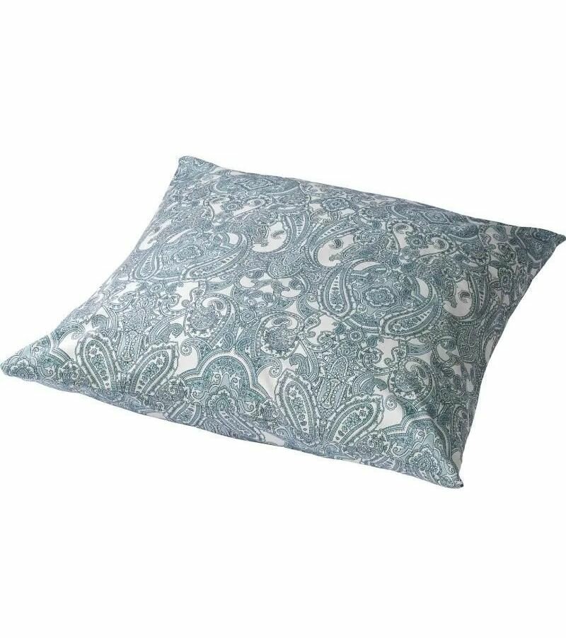 JATTEVALLMO Наволочка икеа, белый/синий 70 см x 70 см (00434258)