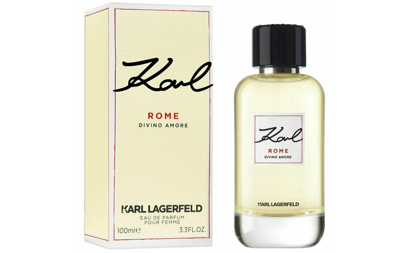 Парфюмерная вода Karl Lagerfeld Divino Amore 100 мл, цветочная, древесная