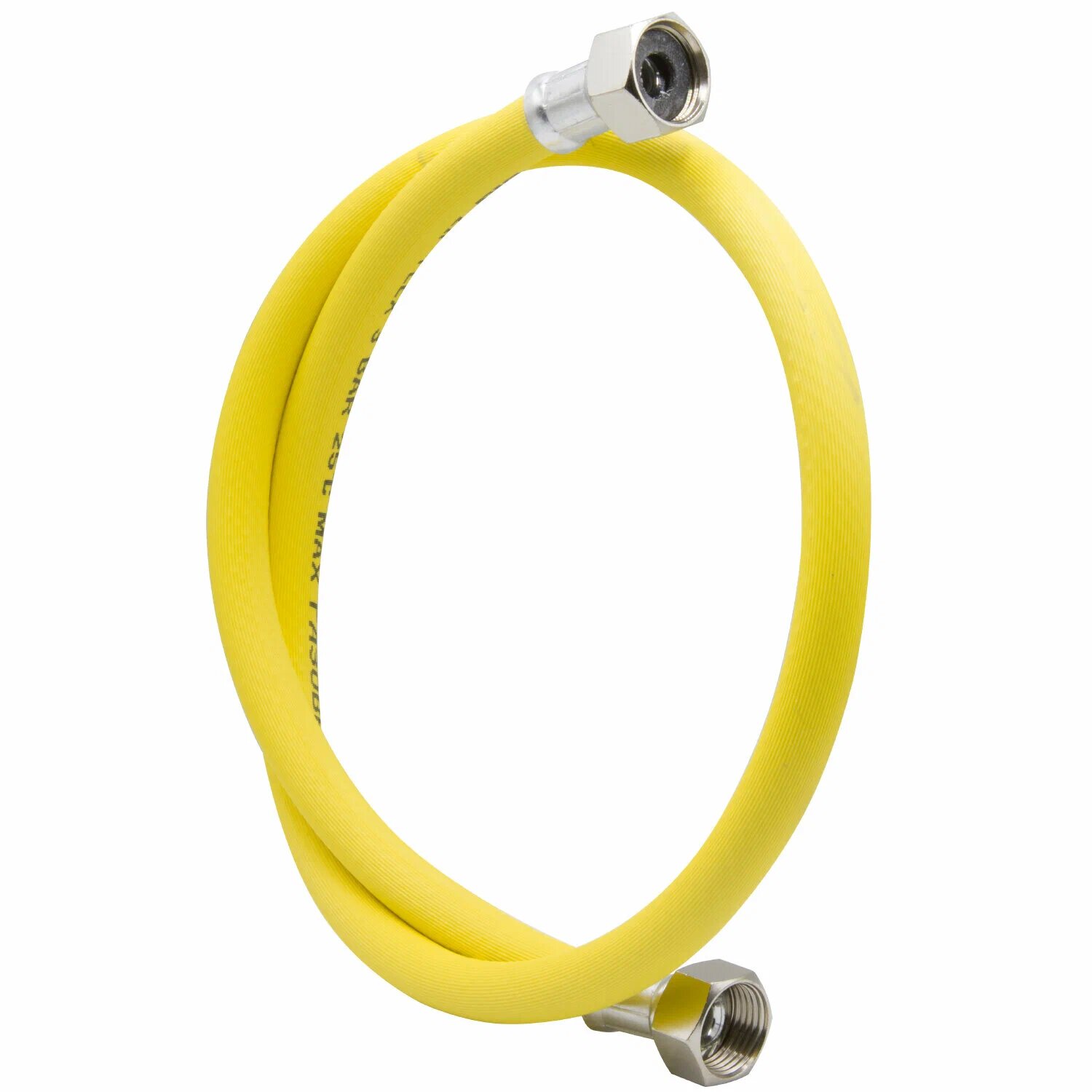 Подводка для газа "зип-флекс", ПВХ, гайка- гайка, резьба 1/2", 200 см , армированная