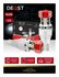 Лампа Светодиодная T15 W16W W2.1X9.5D 12-24V 8W 6000K 2000Lm 2Шт(Deqst 242001)