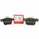 Колодки Зад. audi A3/Cupra Ateca/Vw Golf Vii(Speedmate Sm-Bp016)
