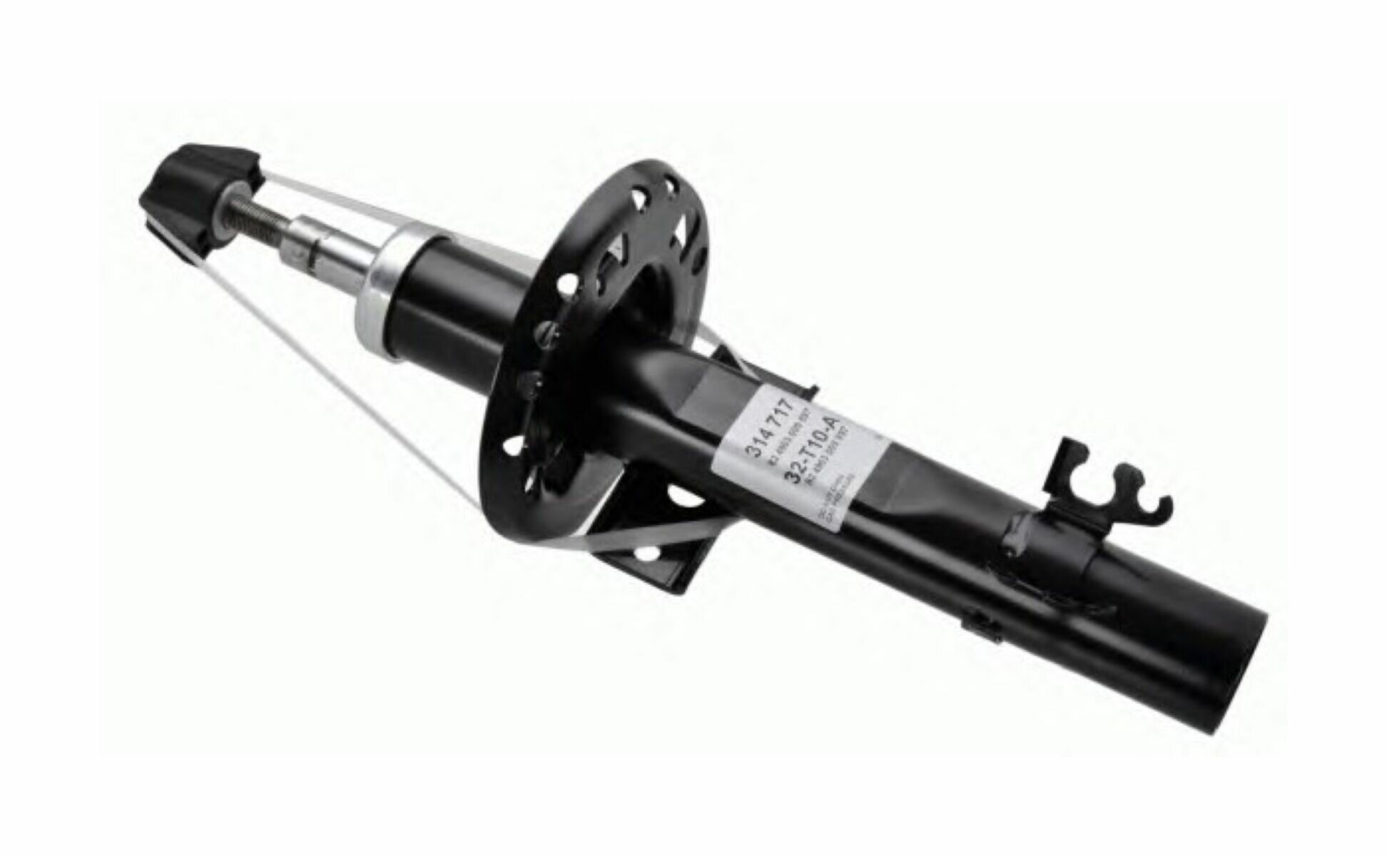 Амортизатор Пер. vw Polo Хэтчбек 09-14/Skoda Rapid 12=> (Газ.)(Sachs 314 717)