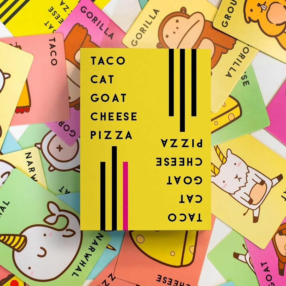 Английская карточная игра тако КОТ пицца С козьим сыром