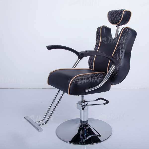 Парикмахерское кресло "Глория" с подставкой для ног IMIN - Имидж Инвентор