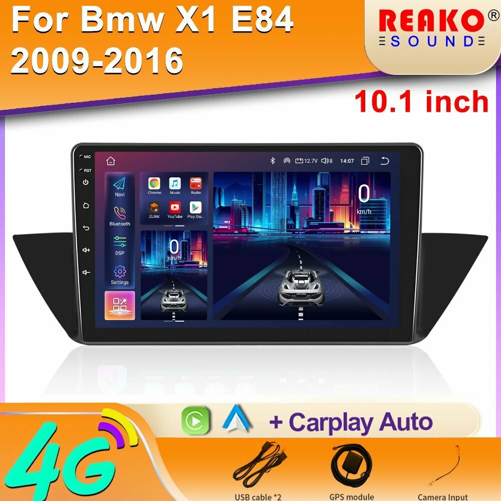 Автомагнитола для Bmw X1 E84 2009-2016 6/128ГБ