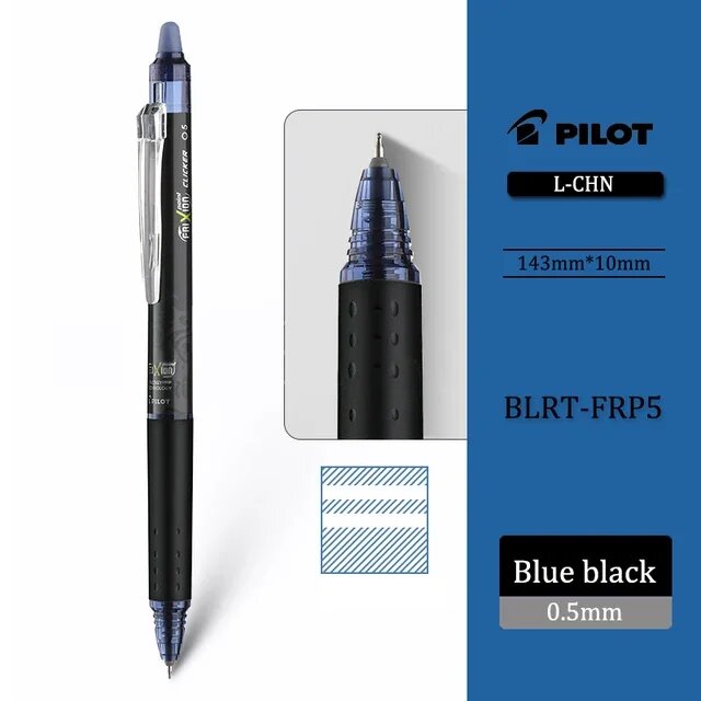 Pilot BLRT-FRP5 стираемая гелевая ручка Синий, полуночный синий