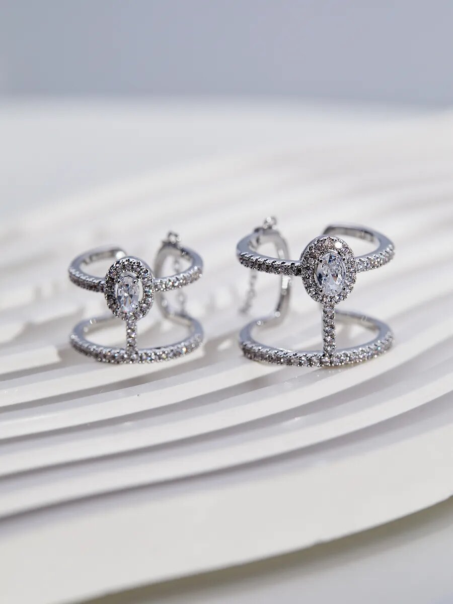 Кольцо, фианит, кристалл, циркон