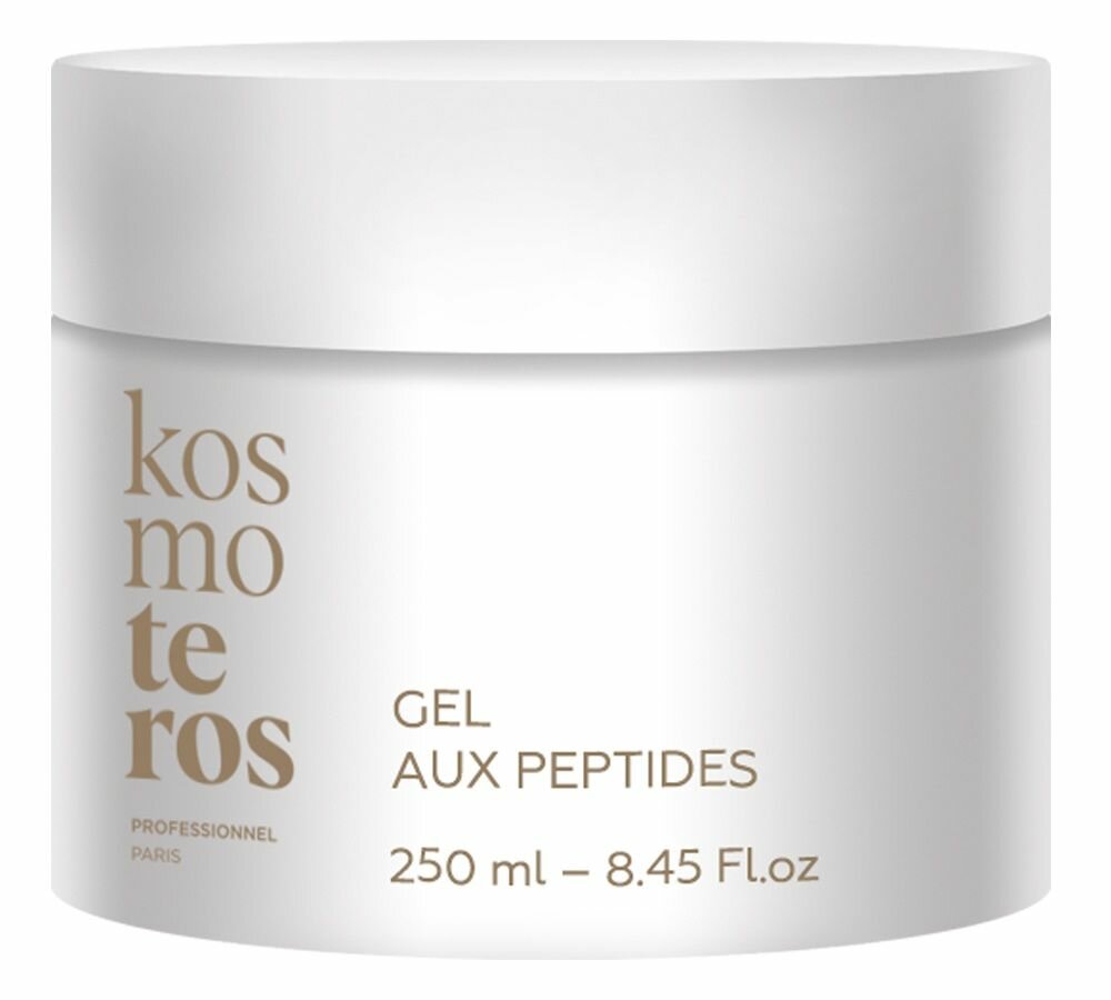 KOSMOTEROS Комплексный аппаратный гель с олигопептидами и койевой кислотой Gel Aux Peptides, 250 мл