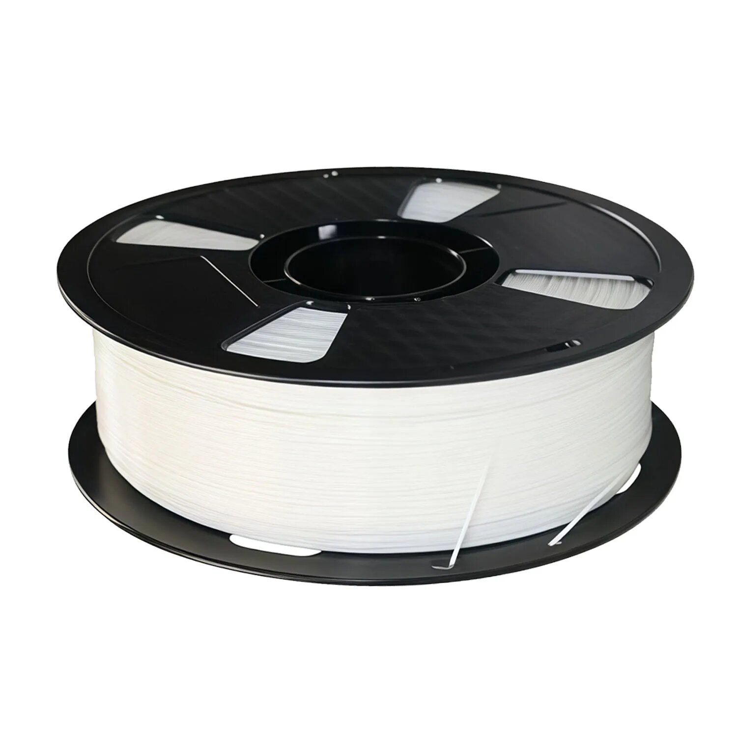 CC3D PA Нейлоновая нить Нить для 3D-принтера 2,2 фунта 1,75 мм 1 кг Белый нейлон Высокая прочность Долговечность Термостойкость Легкая печать