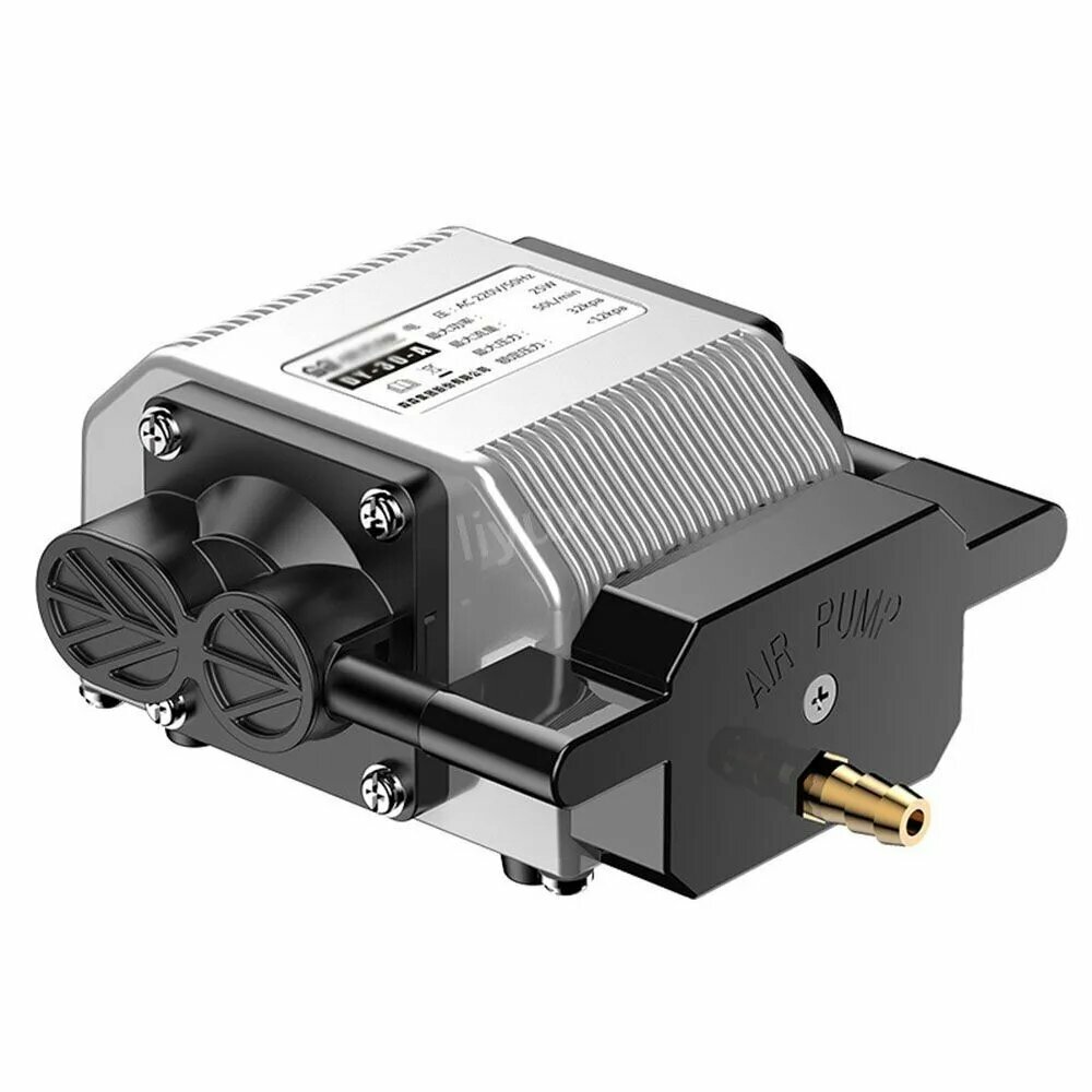 Компрессор кислородный для аквариума DY-30/50-A с электромагнитной технологией - мощный и долговечный