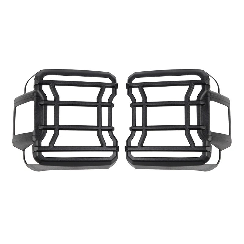 JIECHUAN подходит для Jeep Wrangler JL 2018, крышка заднего фонаря автомобиля, защита заднего фонаря, защита абажура, авто внешние аксессуары Black A