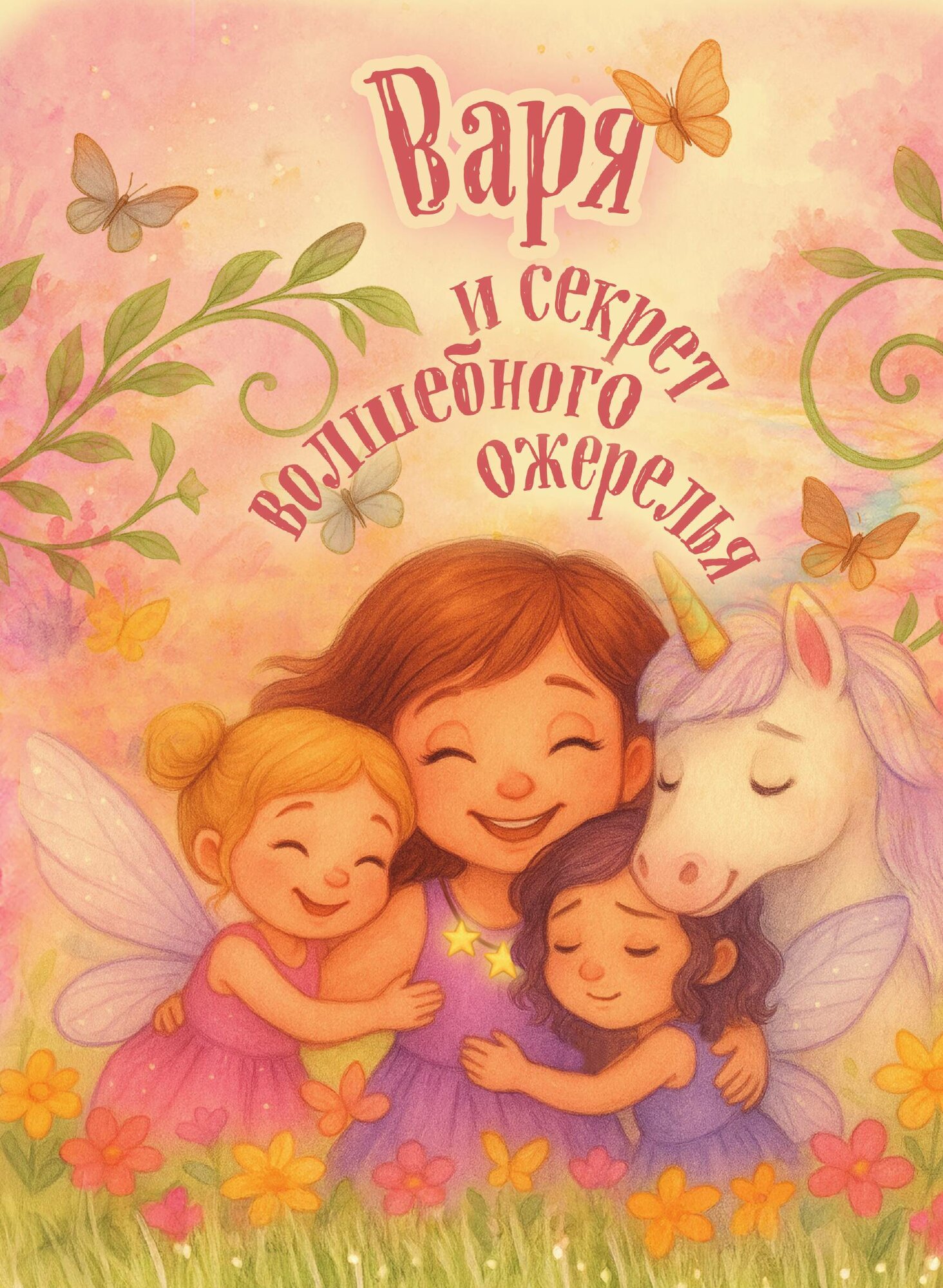 Варя и секрет волшебного ожерелья. Именная книга для девочек с заданиями