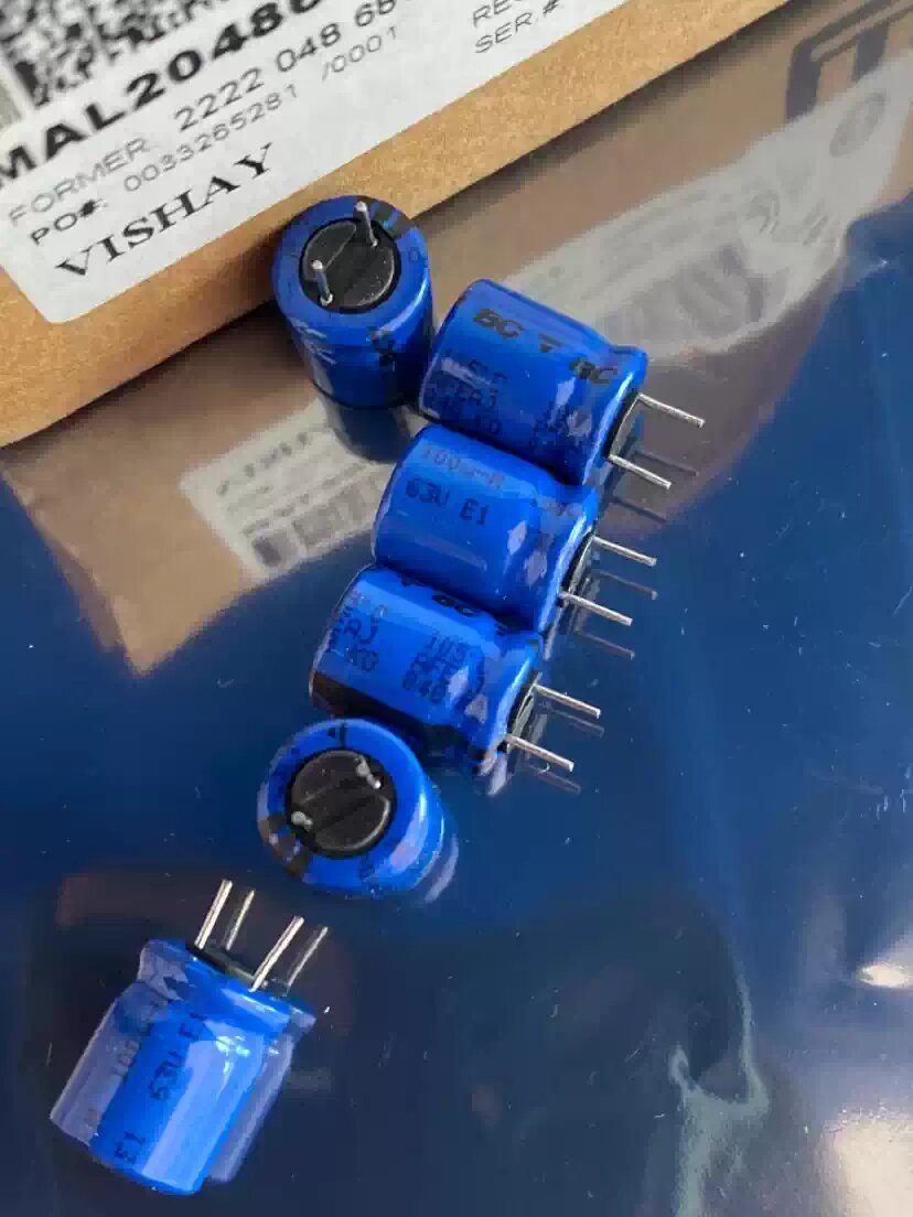 VISHAY-BC 048KO MAL204868101E3 100uf 63v Конденсатор для фильтрации аудиосигнала 10*12 10шт цена