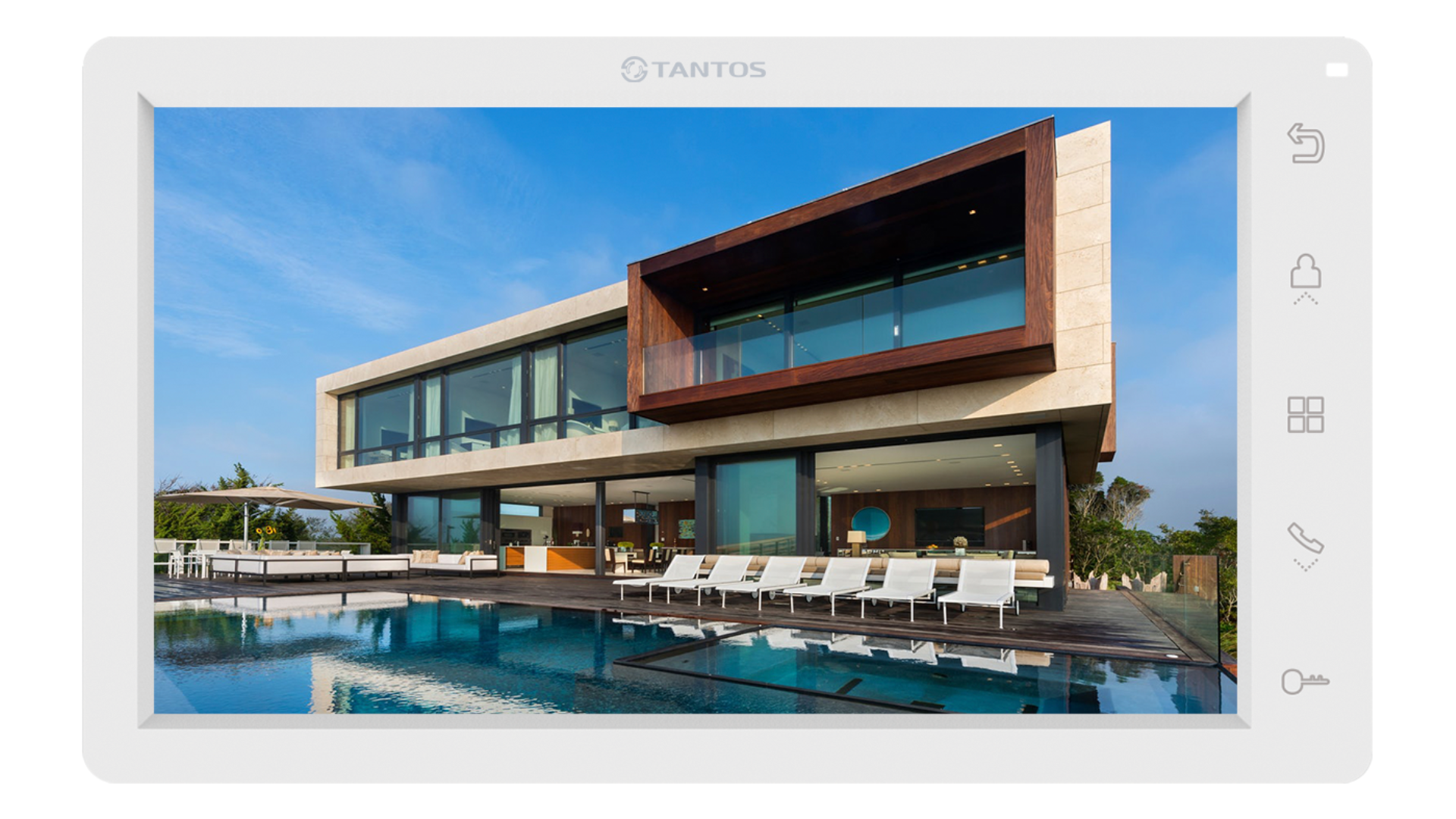 Монитор видеодомофона "Amelie M" Tantos, 7", накладной, с сенсорным управлением