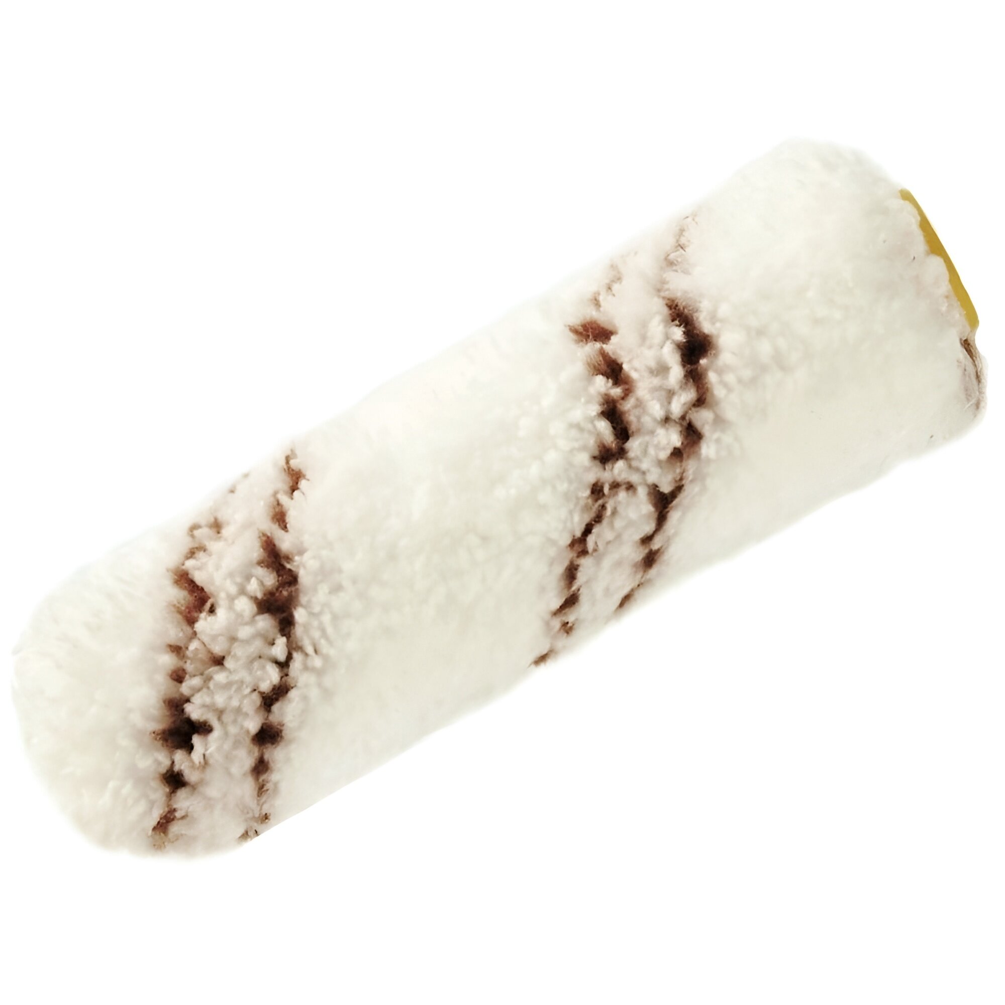 Валик-мини полиэстер с коричневой полосой 6х15х100мм ворс 9мм (2шт. упак)