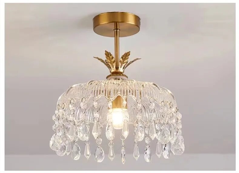 Хрустальная люстра ULMXI E27, Ceiling lamp