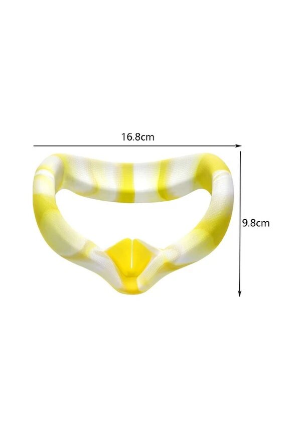 Очки виртуальной реальности Oculus Quest 2 белого и розового цвета — силиконовые наглазники с защитой от пота и дезинфекцией