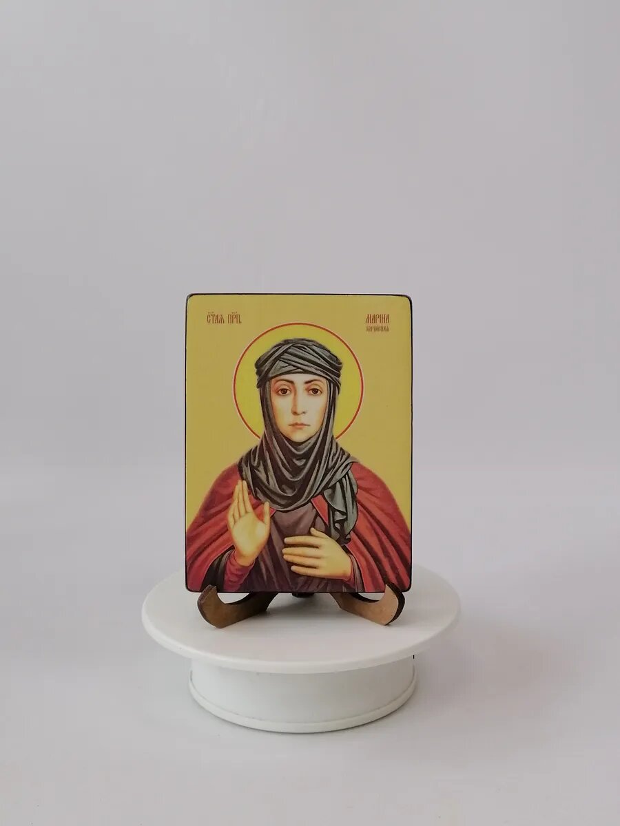 Марина Македонская (Берийская), 9x12x1,8 см, арт Ид4421