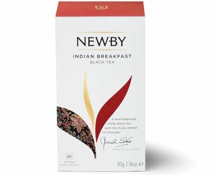 Чай Newby Индийский Завтрак, 25 пакетов