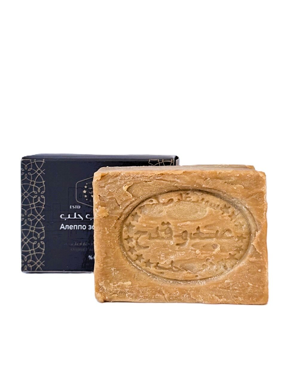 Мыло оливковое алеппское 60% лавра KADAH GOLD