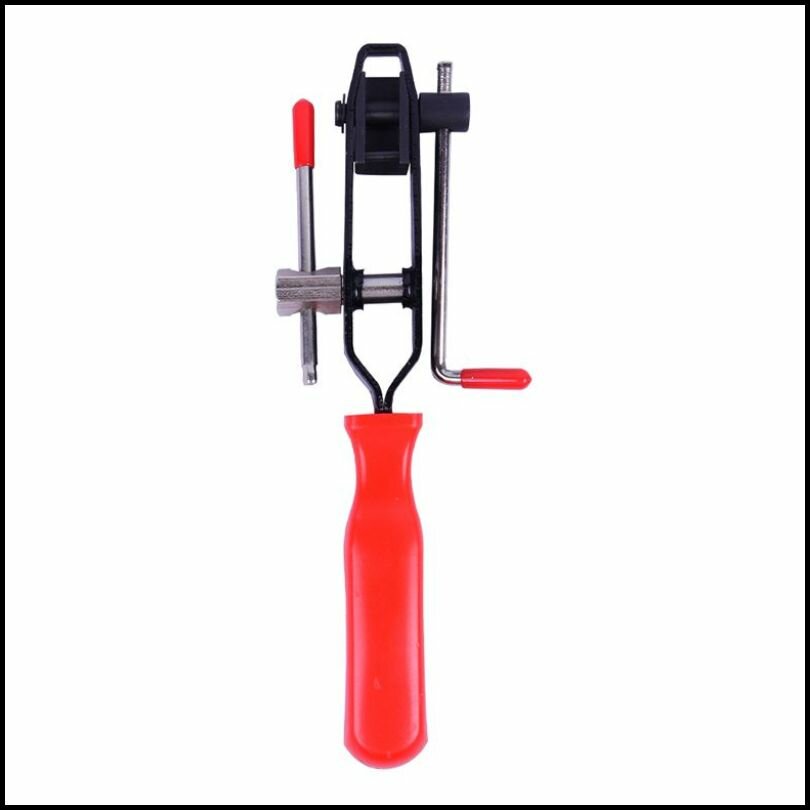 Приспособление для установки ленточных хомутов шруса с резаком