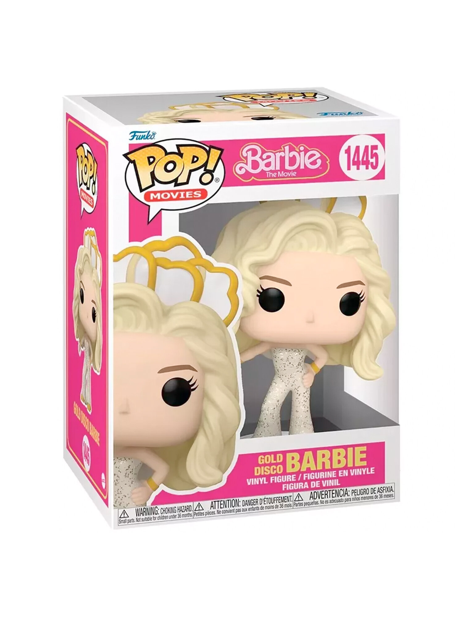 Фигурка Funko Pop Gold Disco Barbie 1445 Барби диско из фильма Барби