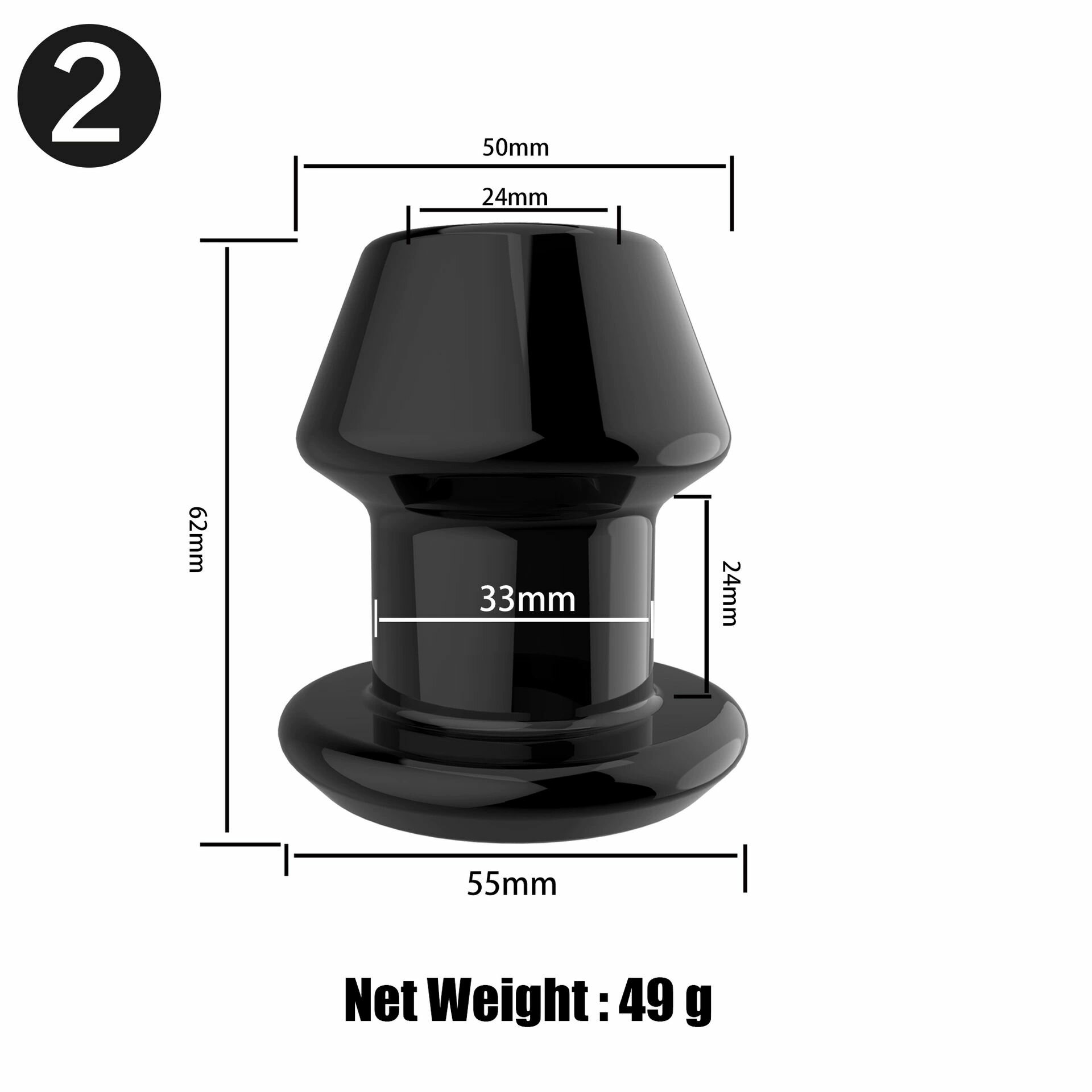 Прозрачный анальный расширитель
