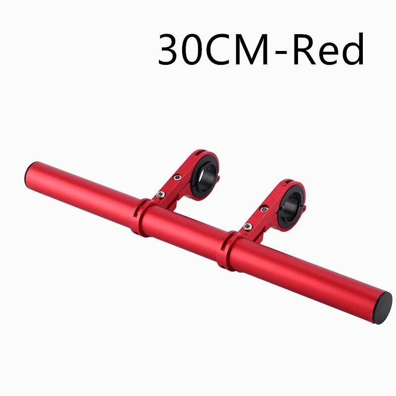 Удлинитель руля для велосипеда 10/20/30 см алюминиевый Красный, 30CM-Red