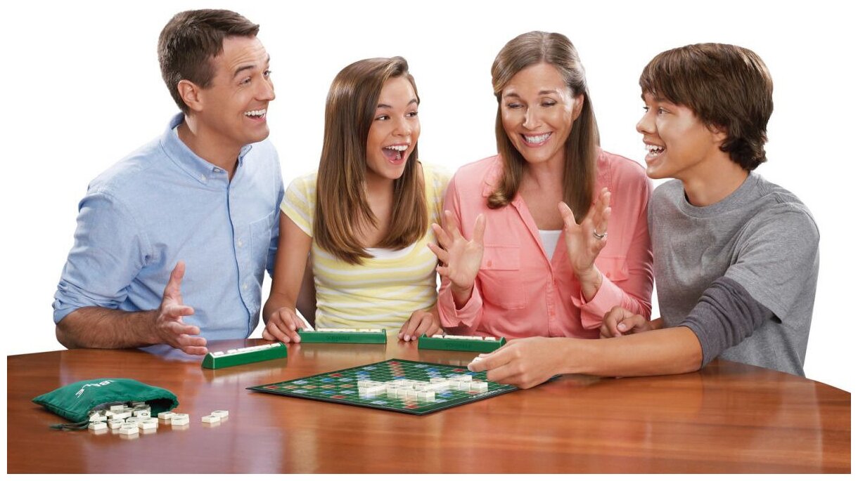 Игра настольная Games Scrabble Original/ Русская версия